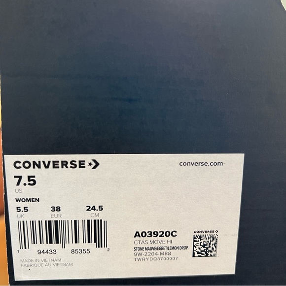 Converse | Shoes | Converse Move Platform Hi Top Stone Mauve Himalayan ...